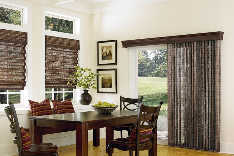 Custom Natural Drapes | Bali Blinds and Shades